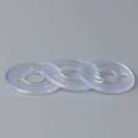 China 13mm Id 16mm Od M3 2 Inch Flat Nylon Spacer WashersTransparent for sale