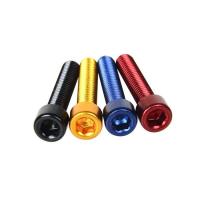 China DIN 912 M5 Aluminum Alloy 6061 Inner Hexagon Socket Screws Anodized M2-M10 for sale