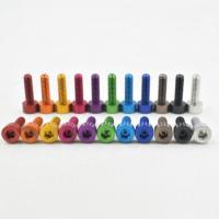 China DIN 912 M5 Aluminum Alloy 6061 Inner Hexagon Socket Screws Anodized M2-M10 for sale