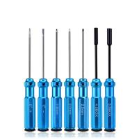 China Titanium Plating 1/8 Inch Hex Screwdriver Bits Set For RC Car for sale
