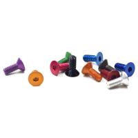 China Color Anodized DIN 912 Aluminum Hexagon Head Screws M4 45mm for sale
