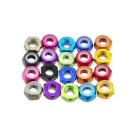 China Zinc Plated M5 Aluminum Flange Lock Nut for FPV Drone M2-M48 Custom Colors for sale