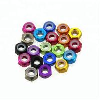 China Zinc Plated M5 Aluminum Flange Lock Nut for FPV Drone M2-M48 Custom Colors for sale