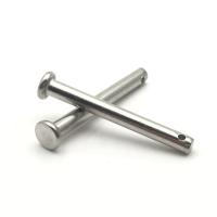 China Din 1444 B 5/8 x 1 5/8 Flat Head Stainless Steel Clevis Pin with Hole for sale