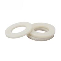 China OEM 20mm 25mm Nylon Sleeve PTFE Sealing Washers T Washers for sale