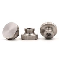 China OEM M3 Stainless Steel Metric Knurled Thumb Screws CNC Machining 0.005mm Tolerance for sale