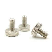 China OEM M3 Stainless Steel Metric Knurled Thumb Screws CNC Machining 0.005mm Tolerance for sale