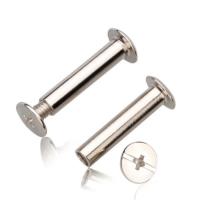 China 3/8 Silver Stainless Steel Aluminum Brass Chicago Screws Post Binding for sale