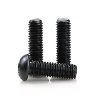 China ISO7380 Carbon Steel M5 Socket Head Machine Screw High Tensile for sale