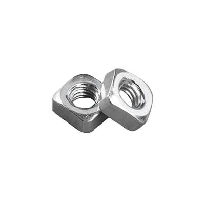China Din 557 4 40 M3 Stainless Steel Square Nut Black Oxide for sale