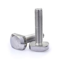 China 5/16 Stainless Steel Metric T Bolts DIN186 M3-M72 10mm-500mm Sherardizing for sale