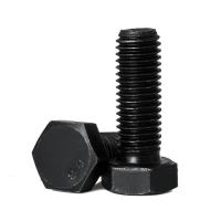 China High Strength Din 931 M8 X 30 Black Oxide Hex Head Bolt Polished for sale