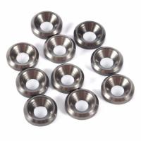 China Anodized Colored Aluminum Countersunk Wahsers Nuts 1/2 Inch 2