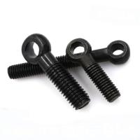 China Grade 8 5/8 x 5 Inch Carbon Steel Threaded Forged Flat Eye Bolt Anchor for sale