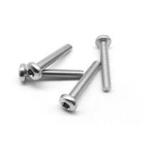China 1/4-20 X 2 SS Stainless Steel Flat Head Torx Screw for sale
