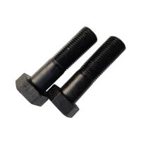 China Metric Din 931 Black Oxide Grade 10.9 10 32 Full Thread Hex Head Bolt for sale