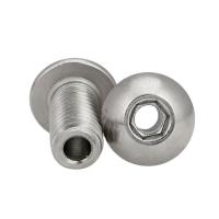 China Stainless Steel #8 Hollow Pan Head Screw With Hex Head for sale