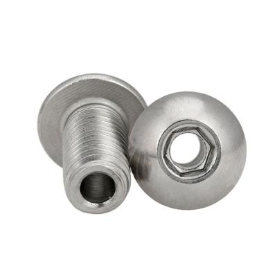 China Stainless Steel #8 Hollow Pan Head Screw With Hex Head for sale