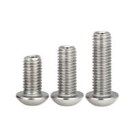 China Stainless Steel #8 Hollow Pan Head Screw With Hex Head for sale