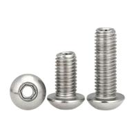 China Stainless Steel #8 Hollow Pan Head Screw With Hex Head for sale