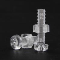 China 6-32 Clear Countersink Acrylic Screws Bolts for sale