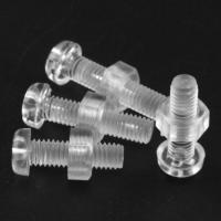 China 6-32 Clear Countersink Acrylic Screws Bolts for sale