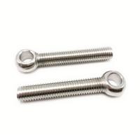 China DIN 444 Stainless Steel M8 Eye Bolt 304 Grade 60mm Length for Industrial Use for sale