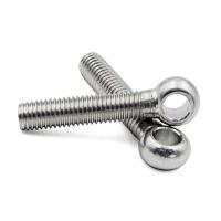 China DIN 444 Stainless Steel M8 Eye Bolt 304 Grade 60mm Length for Industrial Use for sale