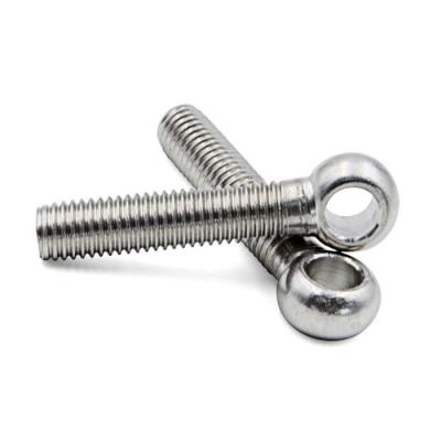 China DIN 444 Stainless Steel M8 Eye Bolt 304 Grade 60mm Length for Industrial Use for sale