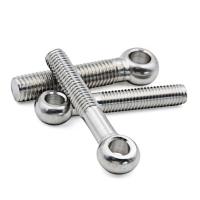 China DIN 444 Stainless Steel M8 Eye Bolt 304 Grade 60mm Length for Industrial Use for sale