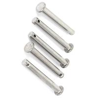 China 316 Stainless Steel Metric 2-1/4 Inch Round Head Marine Clevis Pin M4-M64 for sale