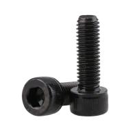 China Metric Din 912 Grade 12.9 Black Oxide Alloy Steel Button Head Socket Cap Screw 1/4-20 for sale