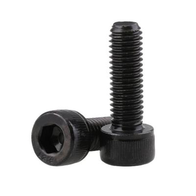 China Metric Din 912 Grade 12.9 Black Oxide Alloy Steel Button Head Socket Cap Screw 1/4-20 for sale