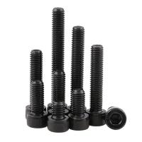 China Metric Din 912 Grade 12.9 Black Oxide Alloy Steel Button Head Socket Cap Screw 1/4-20 for sale