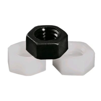 China Metric OEM Nylon Plastic Finish Hexagon Nut M8 2'' for sale
