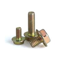 China 12-24 x 1 Class 10.9 DIN Hex Flange Bolts Metric 316 Stainless Steel M3-M72 for sale
