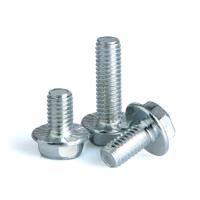 China 12-24 x 1 Class 10.9 DIN Hex Flange Bolts Metric 316 Stainless Steel M3-M72 for sale