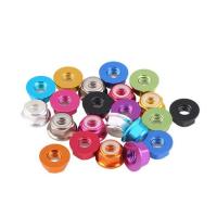China Red Purple Blue Anodized Nut Covers Alloy Steel Fasteners for sale