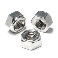 China Stainless M5 Flange Nylock Hex Nut Alloy Steel Fasteners for sale