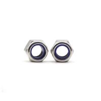 China Ss Metric M3 Hex Nylock Nut Alloy Steel Fasteners for sale