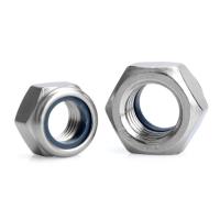 China Ss Metric M3 Hex Nylock Nut Alloy Steel Fasteners for sale