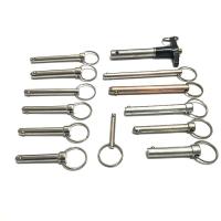 China Stainless Steel DIN 1481 Ball Lock Pin 3/8 x 1/2 Quick Release Clevis Pin for sale