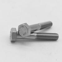 China M4 Metric Hex Bolt Stainless Steel Half Thread 3.5 Inch Length DIN933 for sale