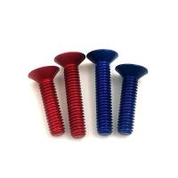 China Custom Anodized Aluminum DIN 7991 Hex Countersunk Head Machine Screw M2-M10 for RC Toys for sale