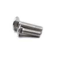 China Grade 5 Stainless Steel  3 / 8 Round Head Carriage Bolt for sale