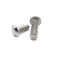 China Grade 5 Stainless Steel  3 / 8 Round Head Carriage Bolt for sale