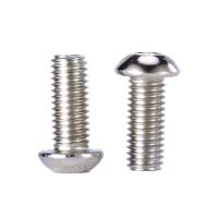 China ISO7380 Stainless Steel M3 M4 Torx With Pin Button Head Hex Drive Screws 6mm 20mm for sale