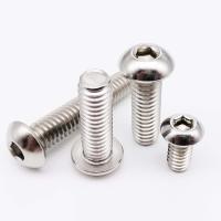 China OEM Stainless Steel 316 Button Head Torx Screw ISO7380 M3 M6 M8 M10 6mm 20mm for sale