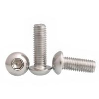 China OEM Stainless Steel 316 Button Head Torx Screw ISO7380 M3 M6 M8 M10 6mm 20mm for sale