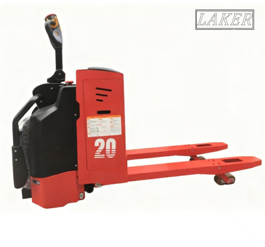 Electric pallet truck for warehouse handling